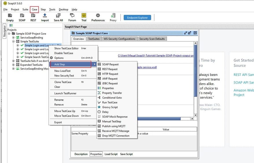 SoapUI Tutorial PFLB